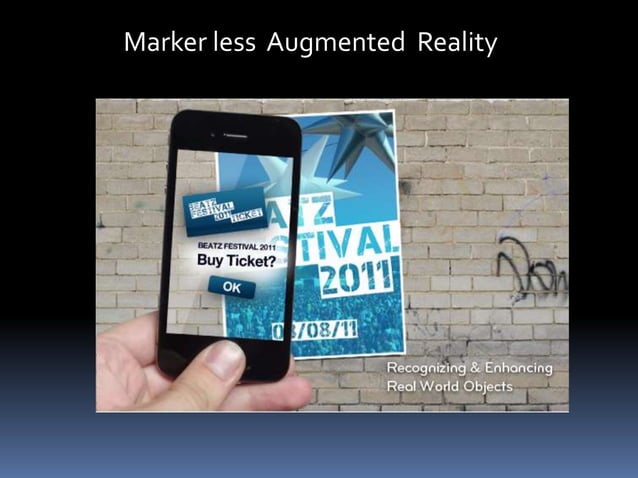 Augmented reality | PPTX | Augmented Reality | Technology & Computing
