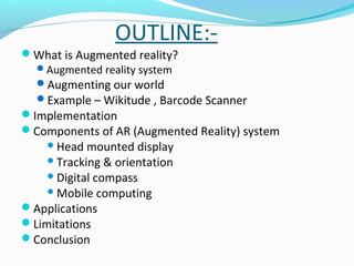 Augmented reality | PPT