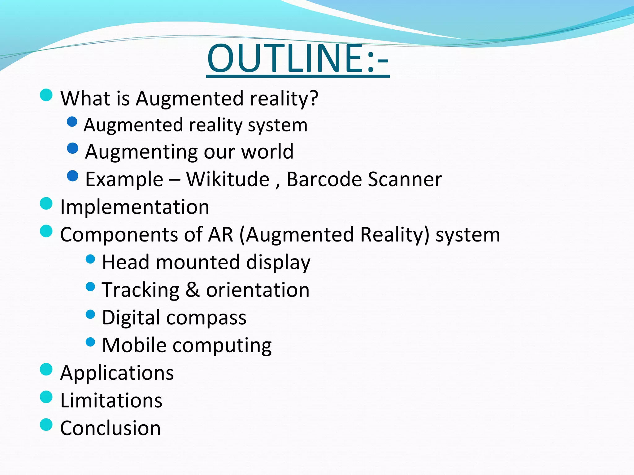 Augmented reality | PPT