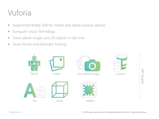 Augmented reality with Vuforia | PPT