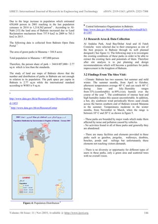 Augmenting urban parks in bahrain for the improvement of citizens ...