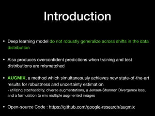 Augmix review [cdm] | PDF