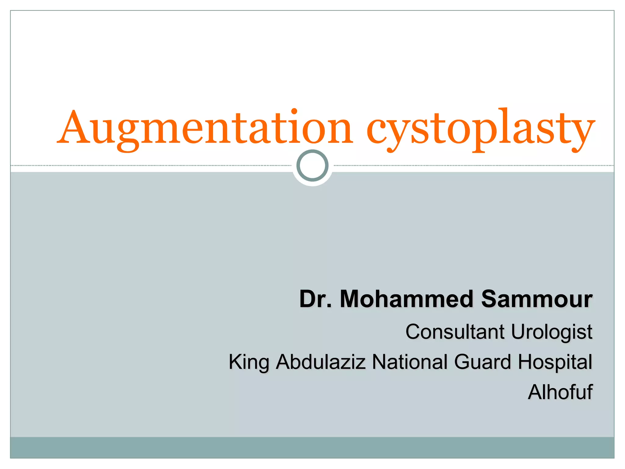combined Monti-Ghonaim technique as urinary stoma | PPT