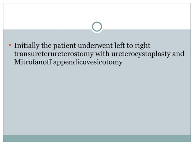 combined Monti-Ghonaim technique as urinary stoma | PPT | Free Download