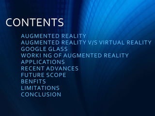 Augmented Reality - 8th Mass Media | PPTX | Augmented Reality ...