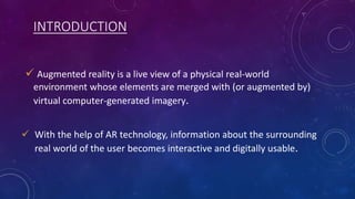 Augmented reality | PPTX