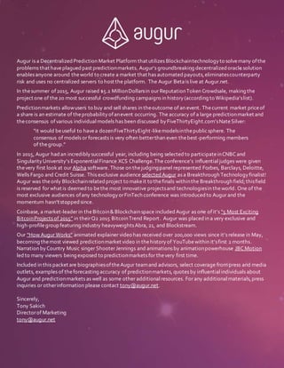 Augur Press Kit | DOCX