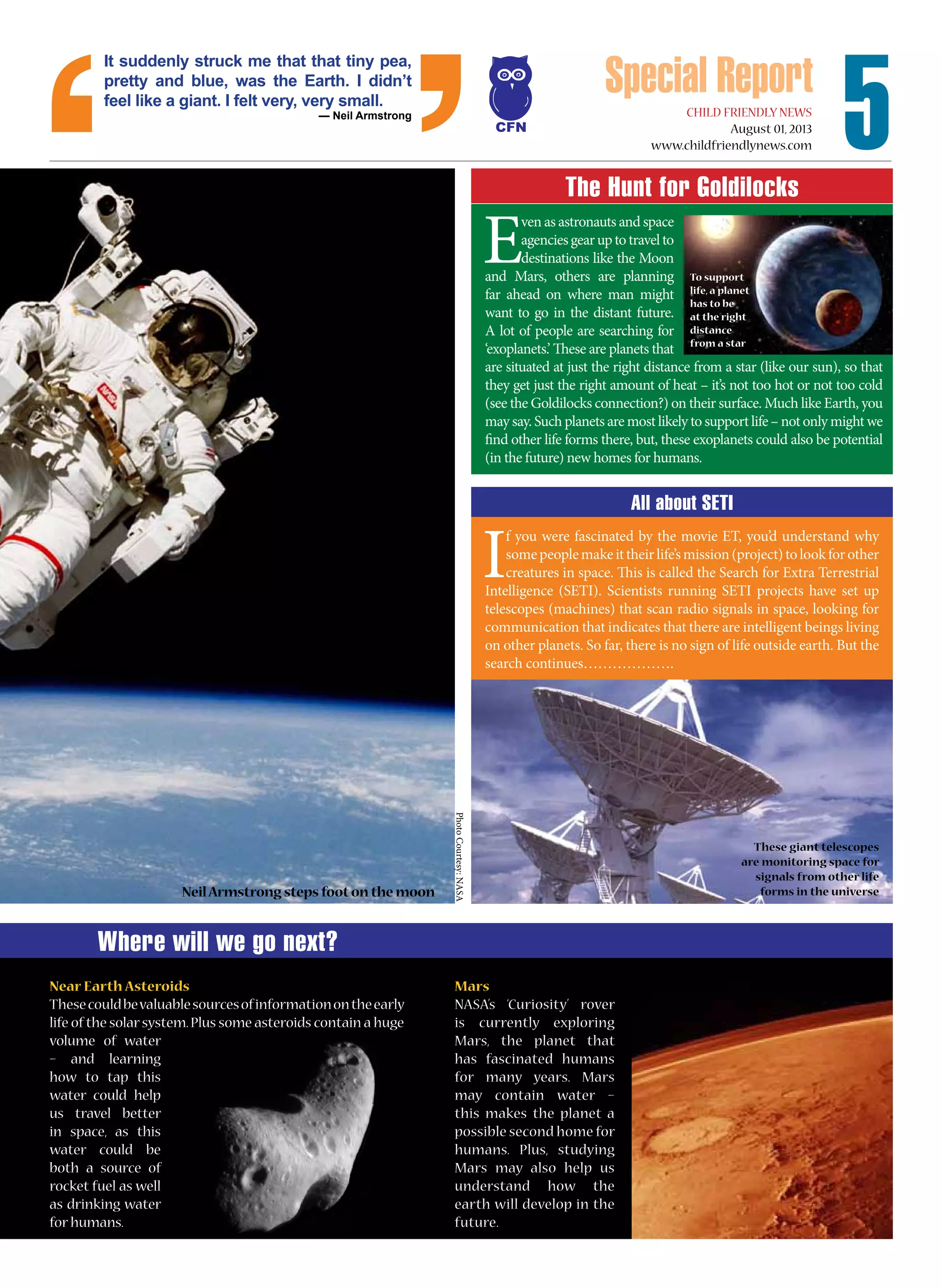 Child Friendly News August | PDF