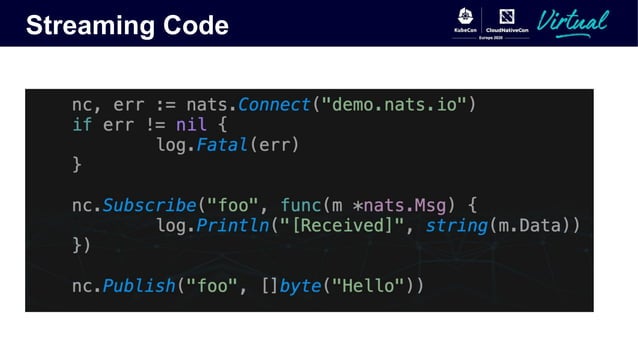 Easy, Secure, and Fast: Using NATS.io for Streams and Services | PPT