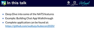 Deep Dive into Building a Secure & Multi-tenant SaaS Solution with NATS | PPTX
