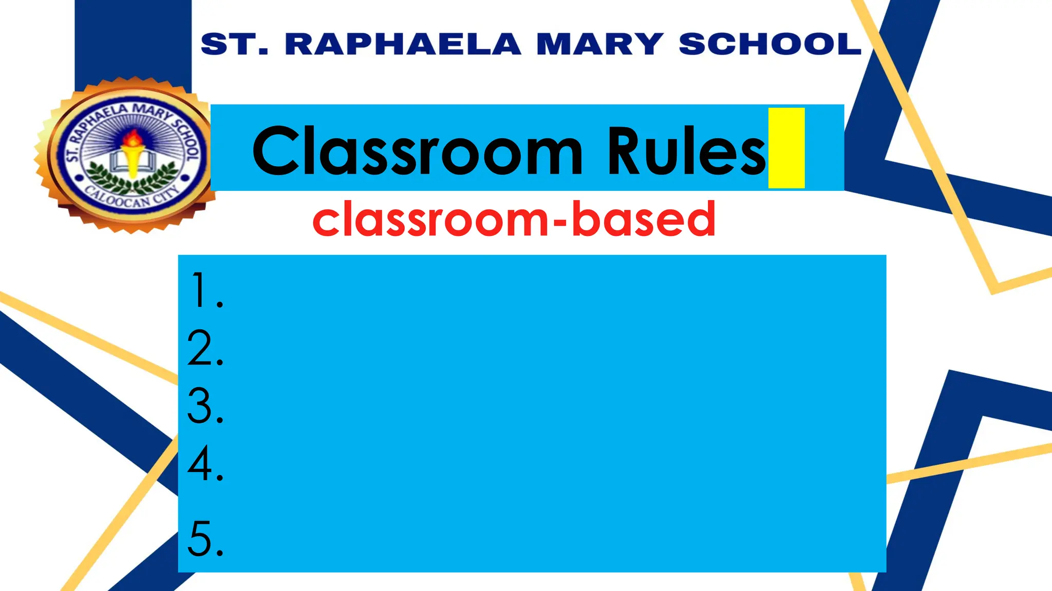 St. Raphaela Mary School Orientation.pptx