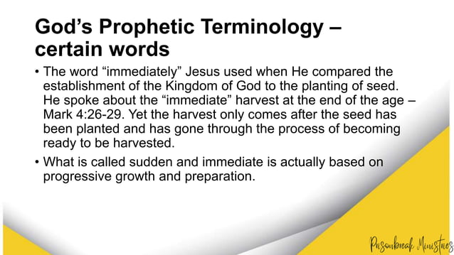 Understanding the Prophetic | PPT