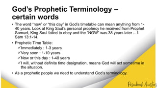 Understanding the Prophetic | PPTX