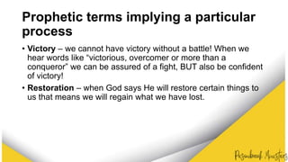 Understanding the Prophetic | PPT