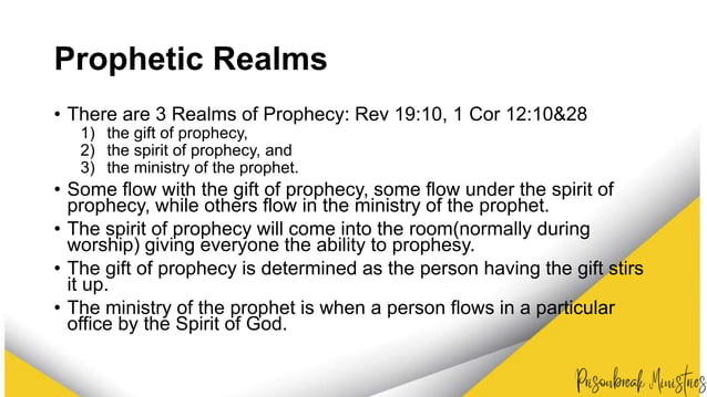 Understanding the Prophetic | PPT