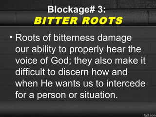 August 16.2015 STRONG PRAYER LIFE GETS RID OFF THE BLOCKAGES IN PRAYER ...