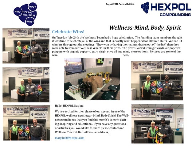 August Wellness Newsletter | PDF