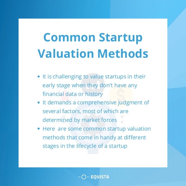 Startup Valuation Methods | Eqvista | PDF
