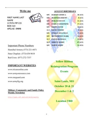 August 2012 newsletter | PDF