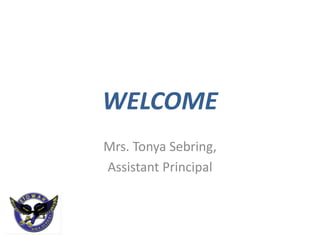 Senior Parent Meeting - Presentation - 08.07.12