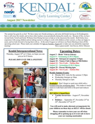 August 2017 newsletter | PDF