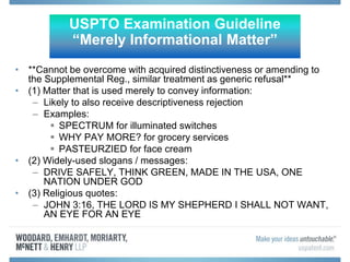 Recent Developments in US Trademark Law | PPT