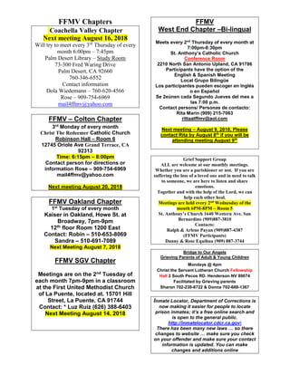 Families & Friends of Murder Victims, Inc. | PDF