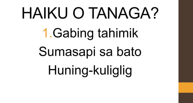 August 29 maikling pagsusulit | PPT