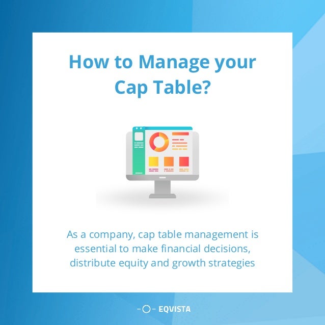 How to Manage Cap Table? | Eqvista | PDF