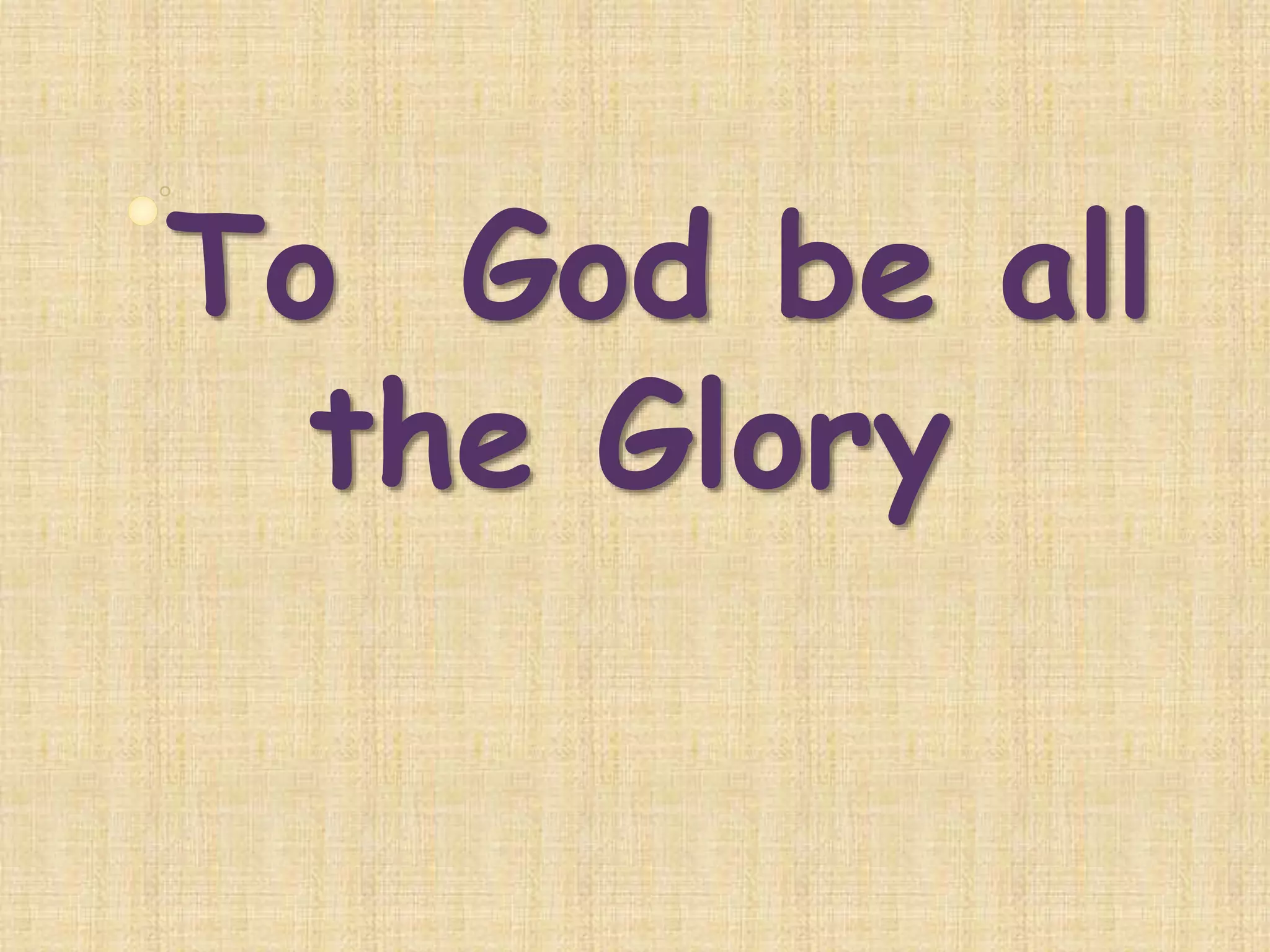 Let your light shine | PPTX