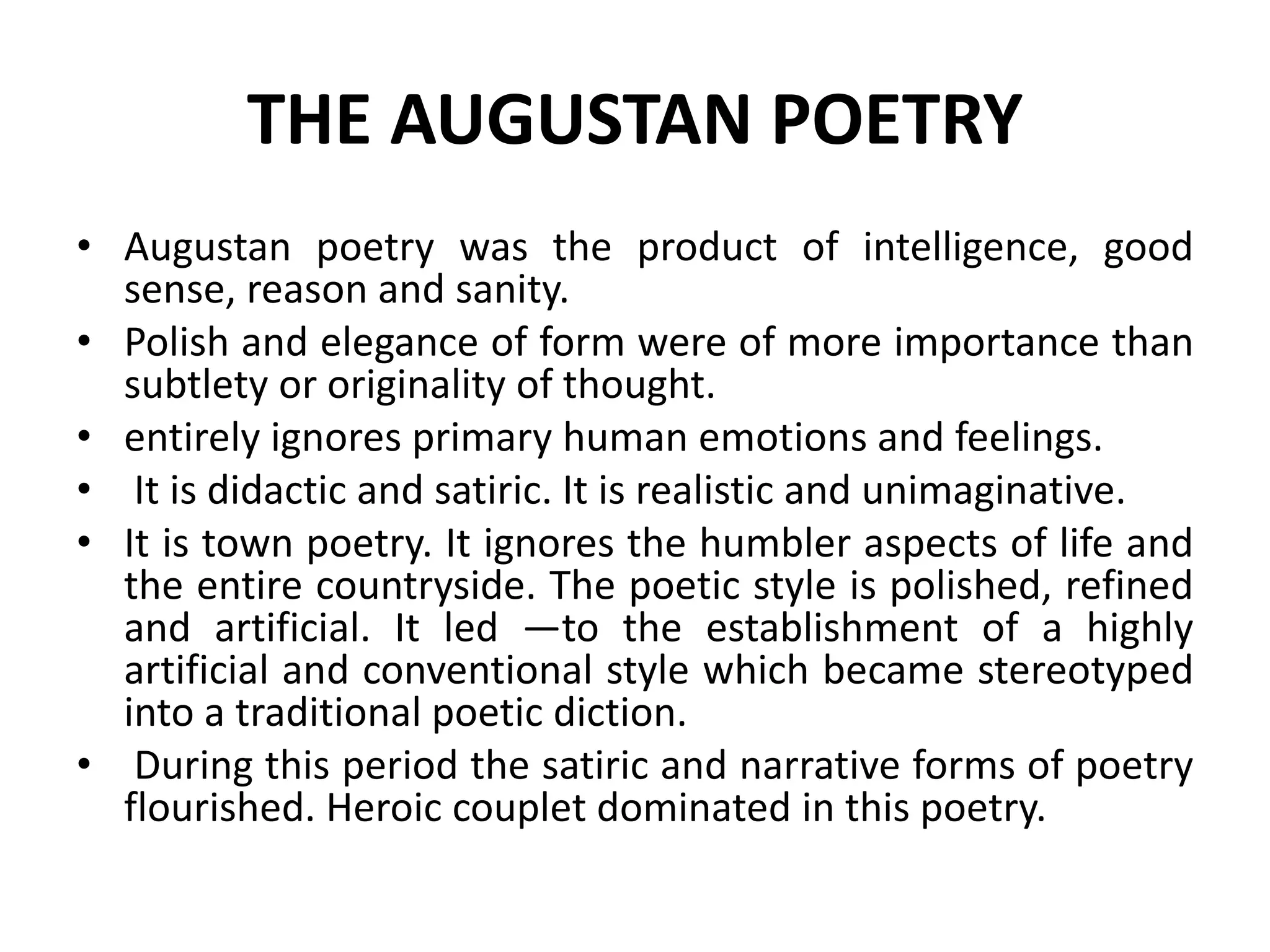 Augustan age literarture | PPTX