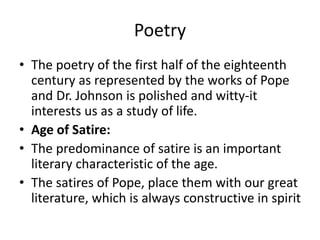 Augustan age literarture | PPTX