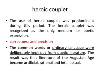 Augustan age literarture | PPTX