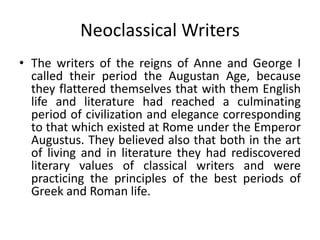 Augustan age literarture | PPTX