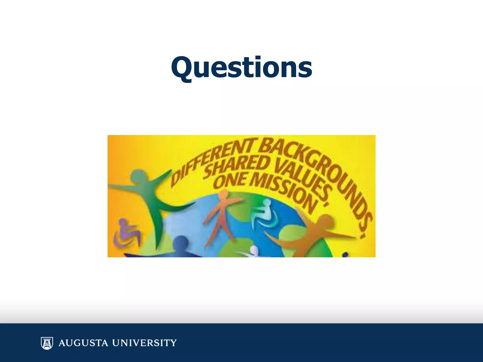 Augusta University - Our Journey to Holistic Admission | PPT