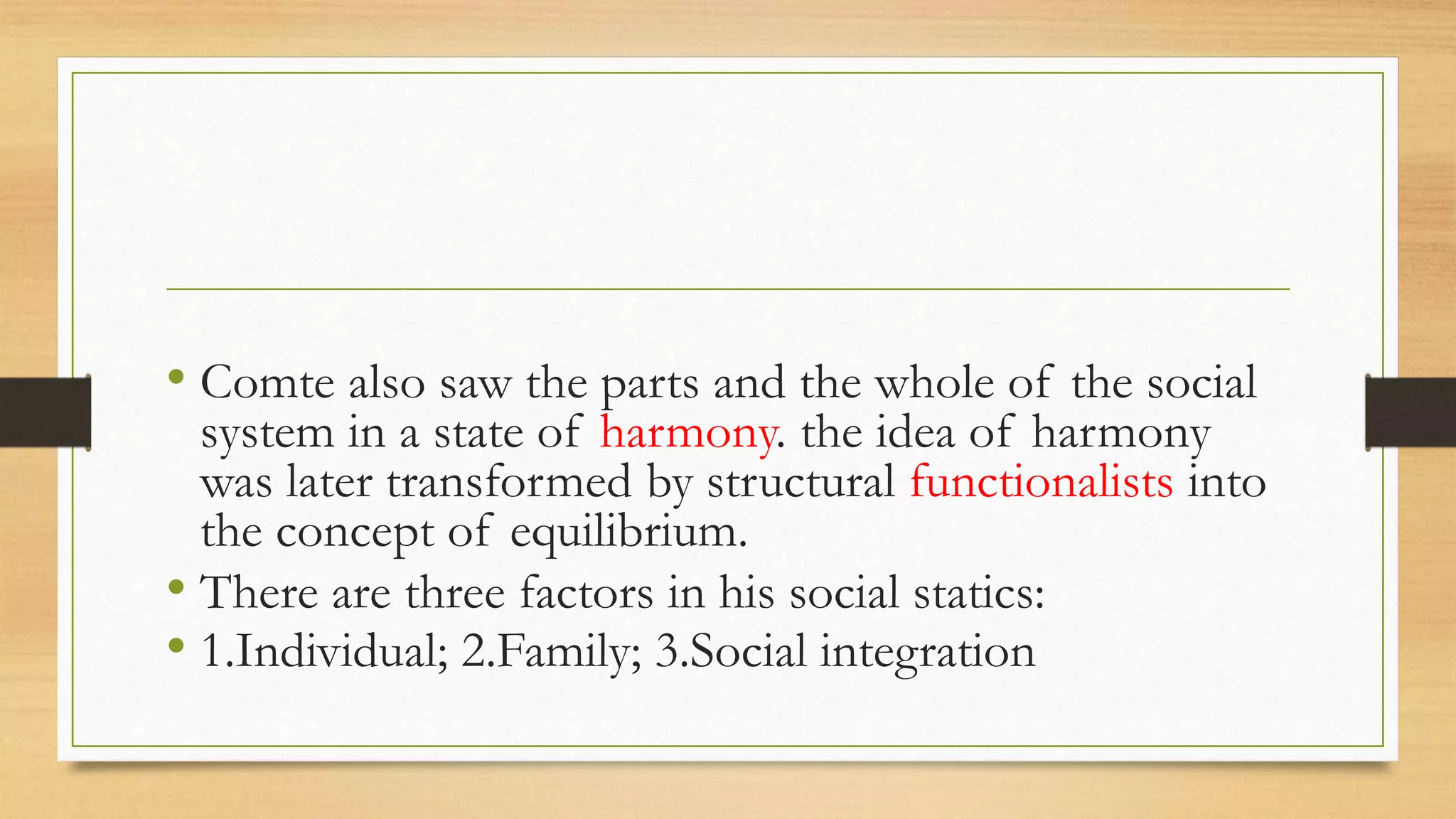 Auguste comte and positivism sociology | PPTX