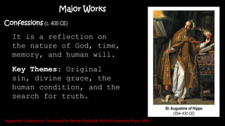 St. Augustine of Hippo's Philosophy (E.) | PPTX