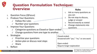 Implementing the Question Formulation Technique in a First-Year ...