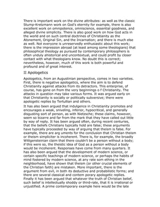 Augustinian christian philosophy | PDF