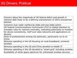 Scenario Analysis Use Case: 3G/4G Wireless Data | PPT