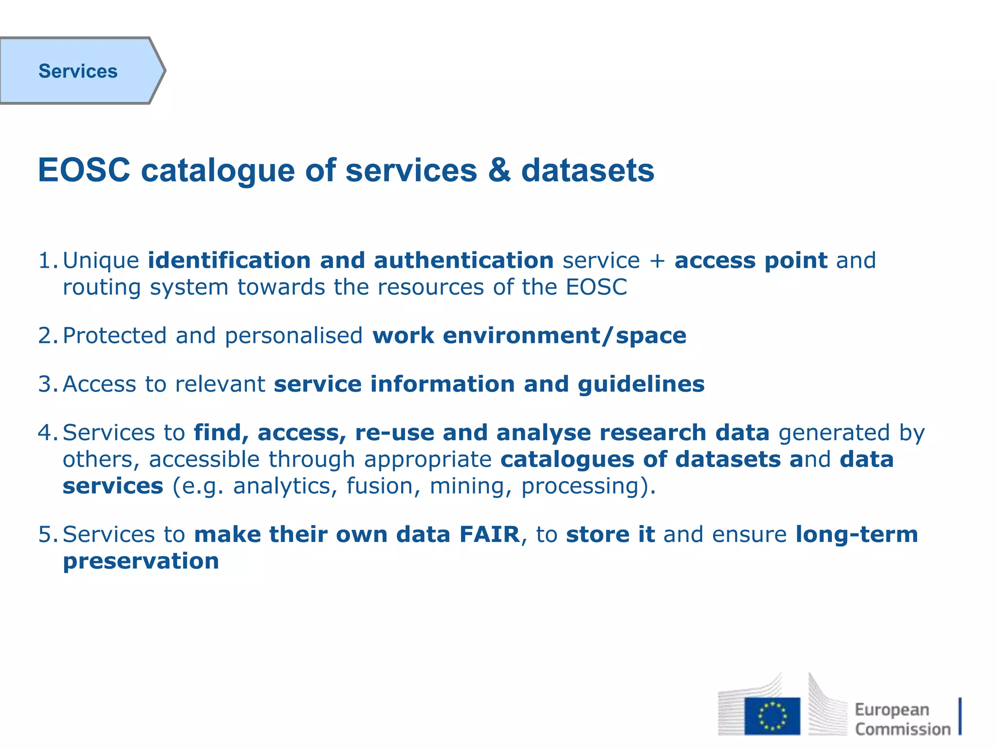 Implementation roadmap for the EOSC | PPT