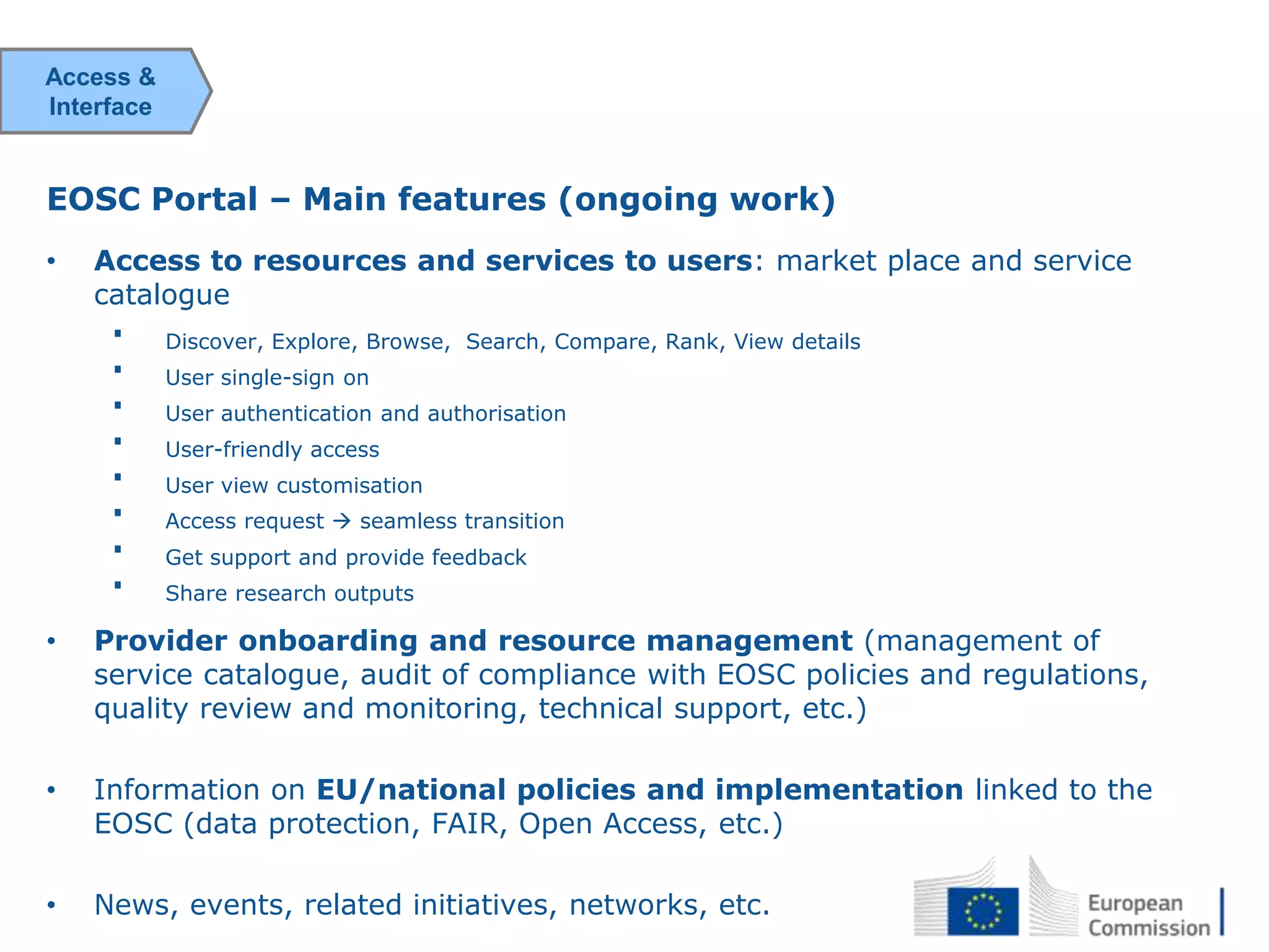 Implementation roadmap for the EOSC | PPT