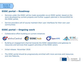 Implementation roadmap for the EOSC | PPT