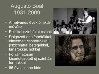 Augusto Boal | PPT