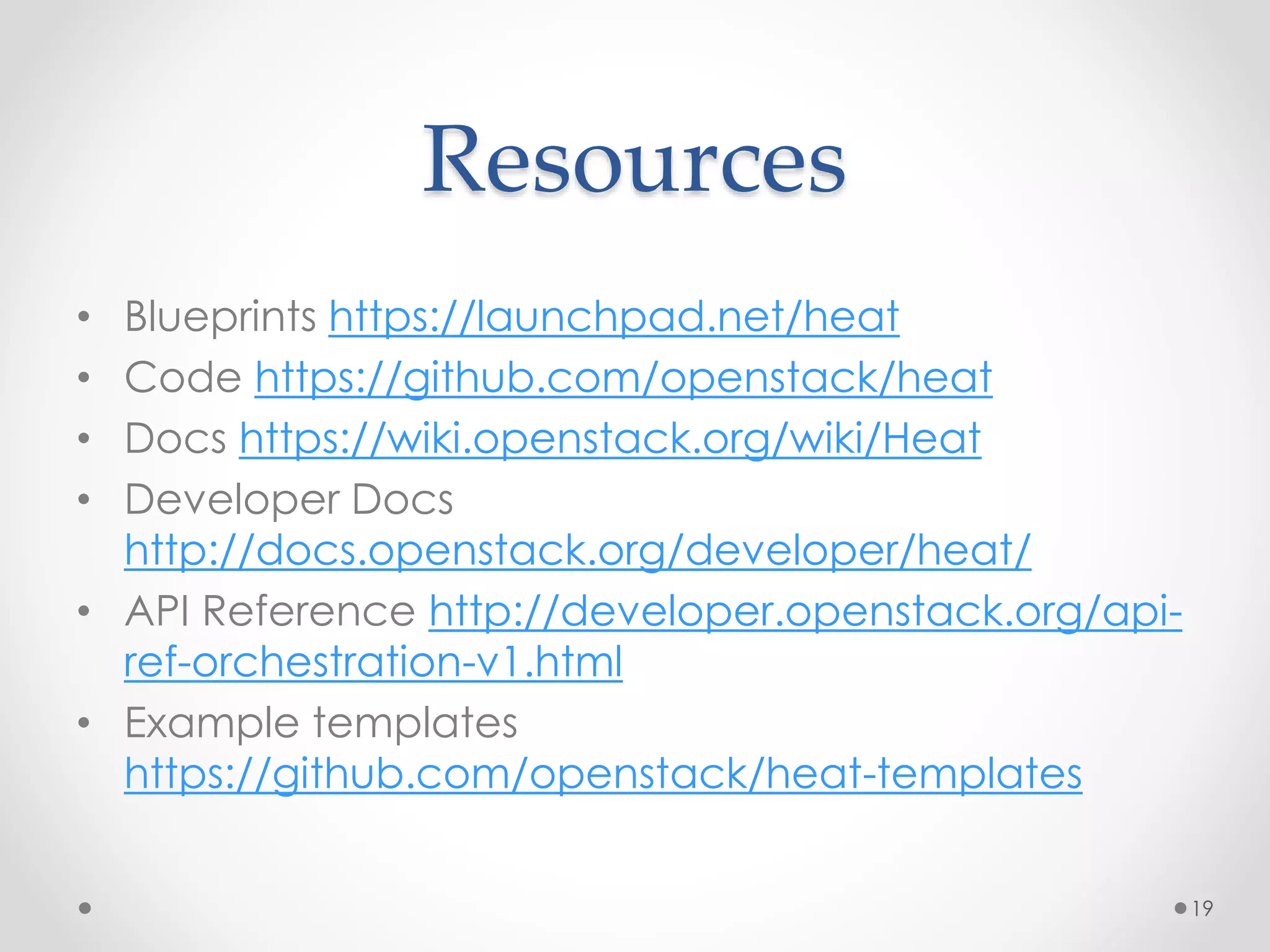 OpenStack Orchestration with Heat | PPTX
