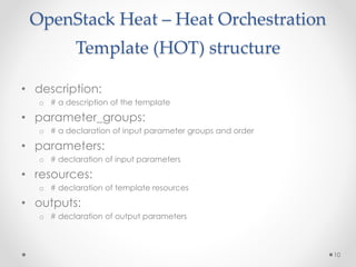 OpenStack Orchestration with Heat | PPTX