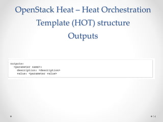 OpenStack Orchestration with Heat | PPTX