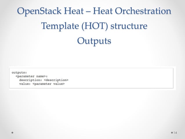 OpenStack Orchestration with Heat | PPTX