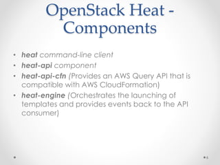 OpenStack Orchestration with Heat | PPTX