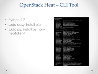 OpenStack Orchestration with Heat | PPTX